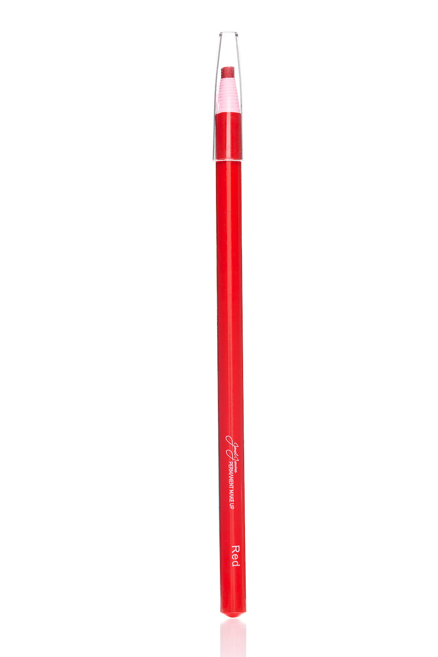 Red Design Pencil – Janet Janine PMU